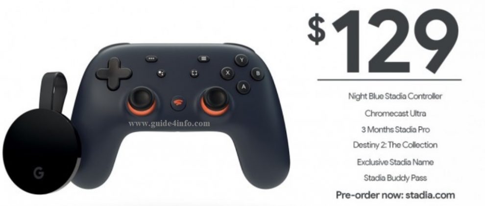 Google Stadia cloud based 31 games for $10 per month